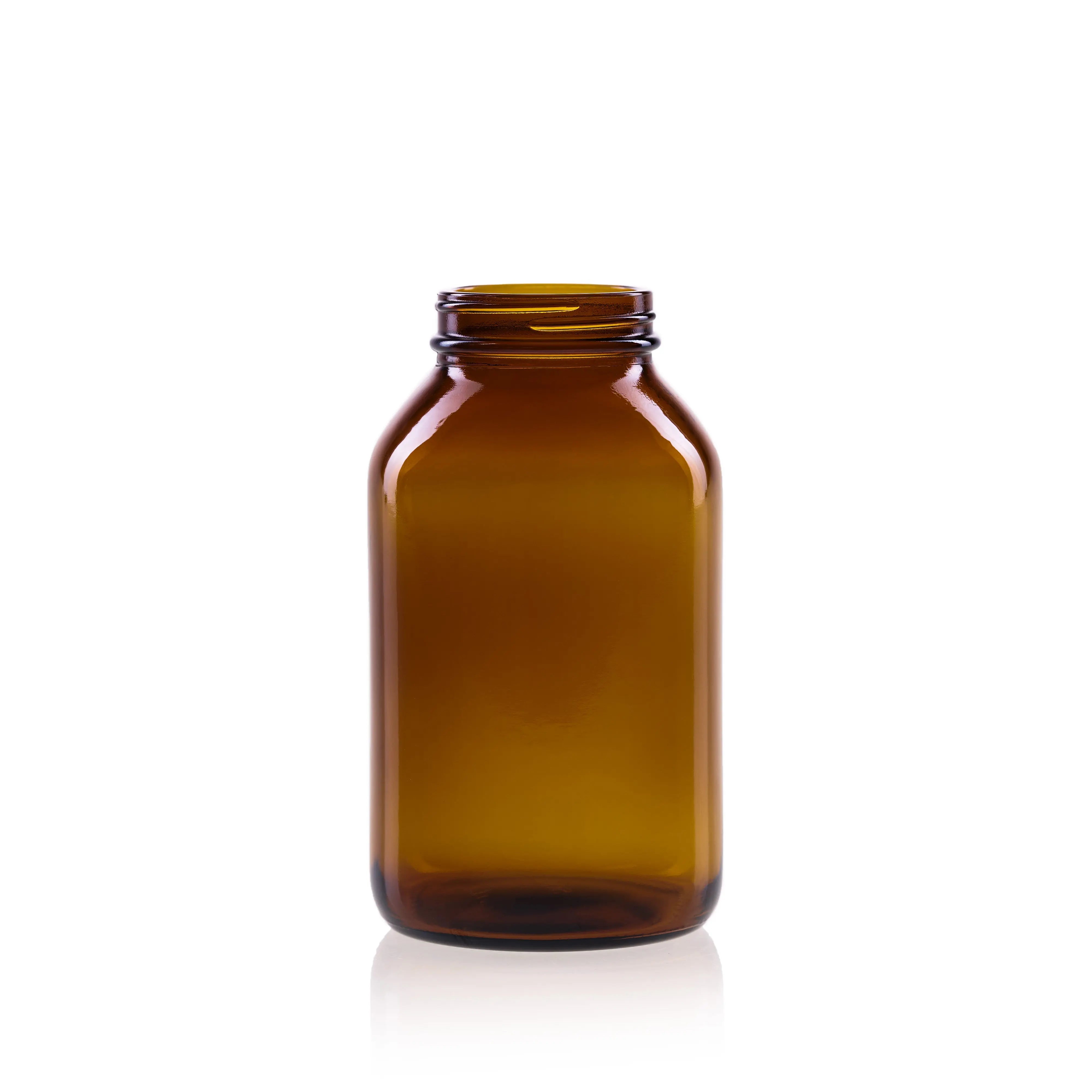Glass Tablet Jar 500 ml GPI 53/400